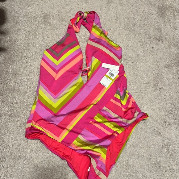 Trina Turk | Swim | Trina Turk Halter Top Bathing Suit | Poshmark